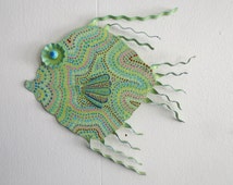 Unique tropical fish art related items | Etsy