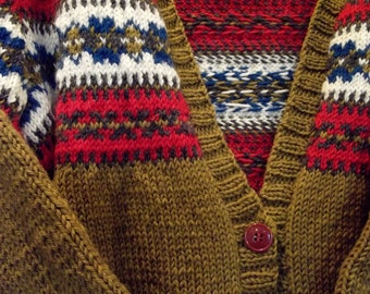 Fair isle sweater | Etsy