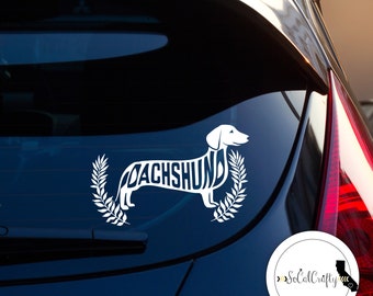 Items similar to Love my dog car window decal dog breed car window ...