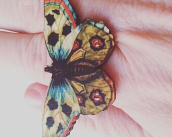 Moth ring | Etsy