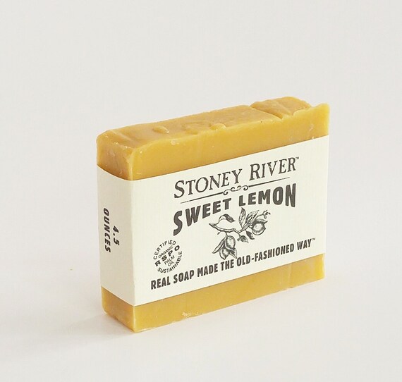 Lemon Natural Soap Handmade Soap Cold Process Soap Oily