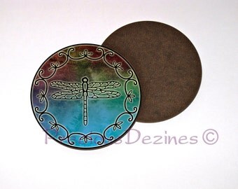 Unique dragonfly coasters related items | Etsy