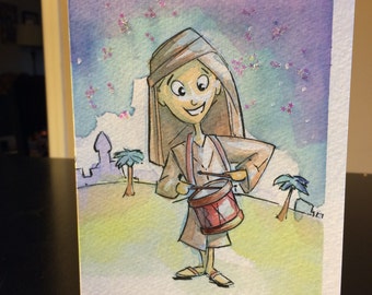 Nativity drummer boy | Etsy