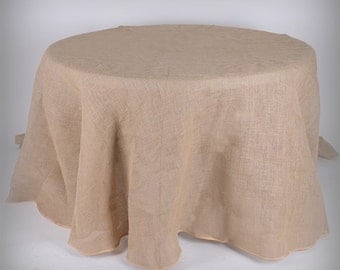 Burlap tablecloth | Etsy