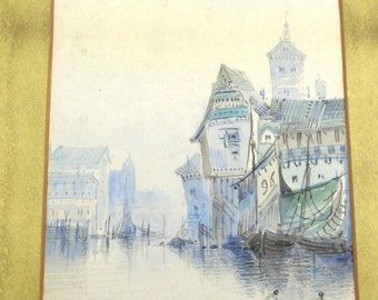 Venice painting | Etsy