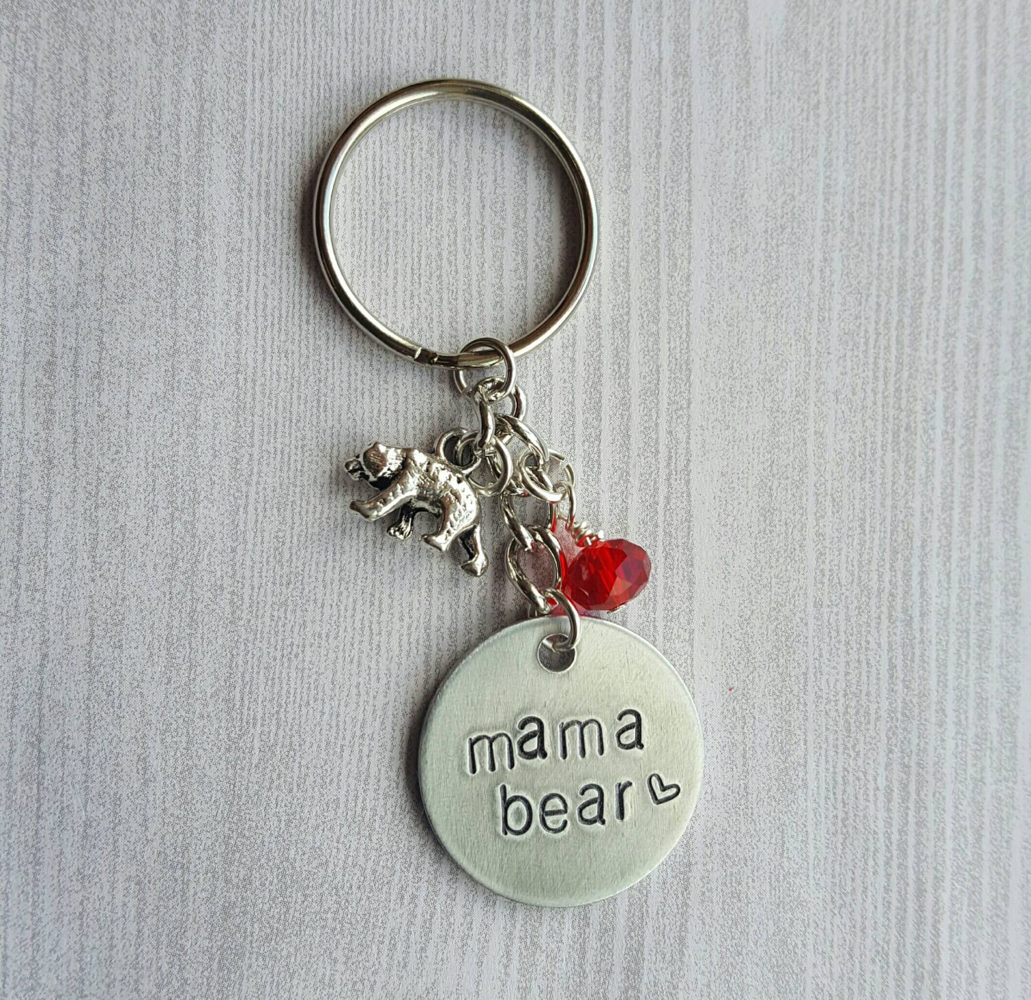 Mama Bear Keychain
