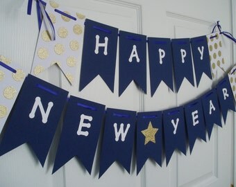New years banner | Etsy