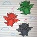 Chibi Bat Stickers and Magnets