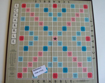 Scrabble board | Etsy