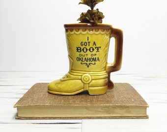 Cowboy boot mugs | Etsy