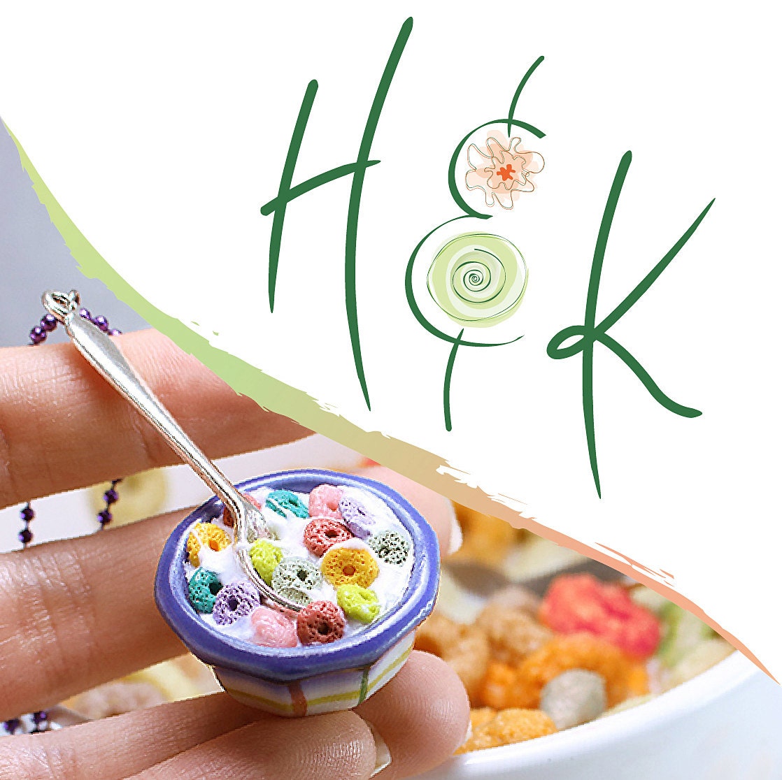 Food Jewelry Miniatures handmade with clay... & by HugsKissesMINI