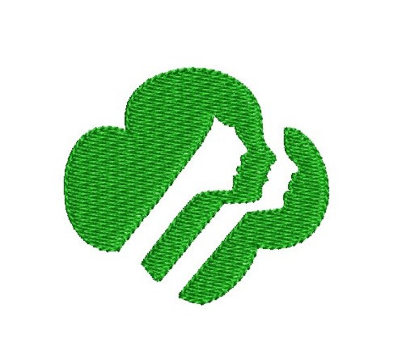 girls scouts embroidery design