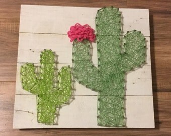 Cactus string art | Etsy