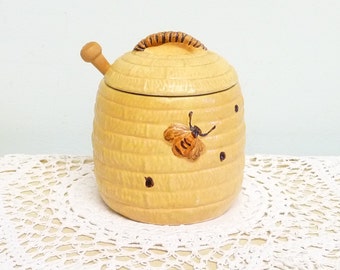 Vintage honey pot | Etsy