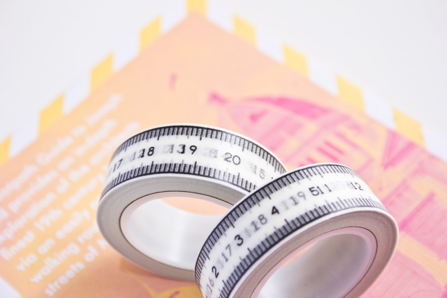 Washi Tape Metric Measuring Tape Numbers Masking Tape