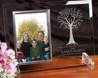 Beveled glass picture frame | Etsy