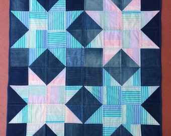 Denim quilt pattern | Etsy