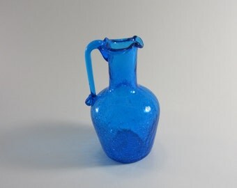 Blenko pitcher | Etsy