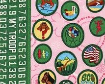 Unique boy scout fabric related items | Etsy