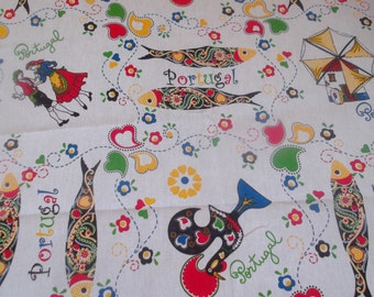 Portugal tablecloth | Etsy