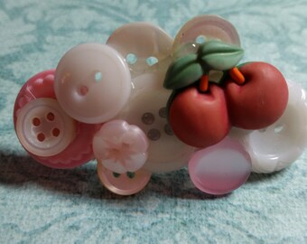 Cherry buttons | Etsy