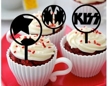 Unique kiss cake topper related items | Etsy