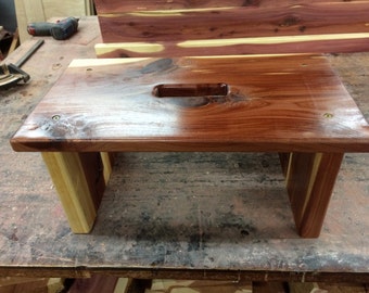 Cedar stool | Etsy