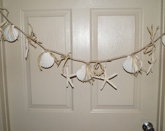 Seashell garland | Etsy