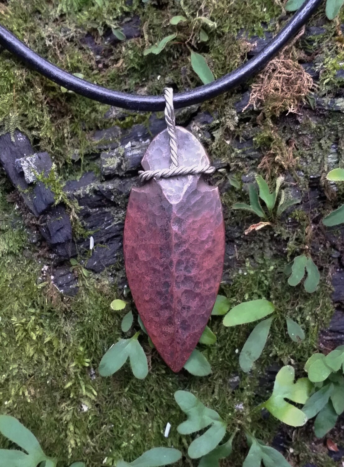 Hand Forged Copper Arrowhead