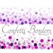 Confetti Clipart Confetti Borders Digital Confetti Confetti