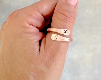 Xo ring | Etsy