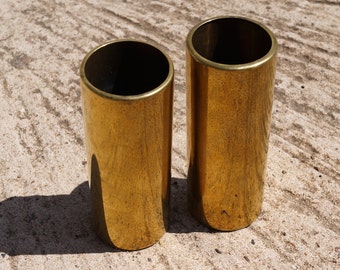 Solid brass vase | Etsy