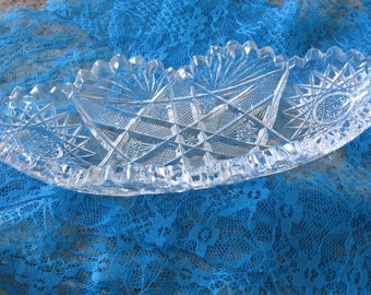 Crystal candy dish | Etsy