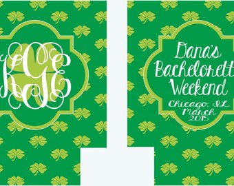 Shamrock monogram | Etsy