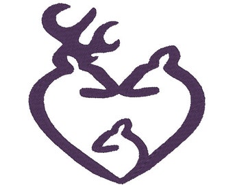 Browning deer heart | Etsy