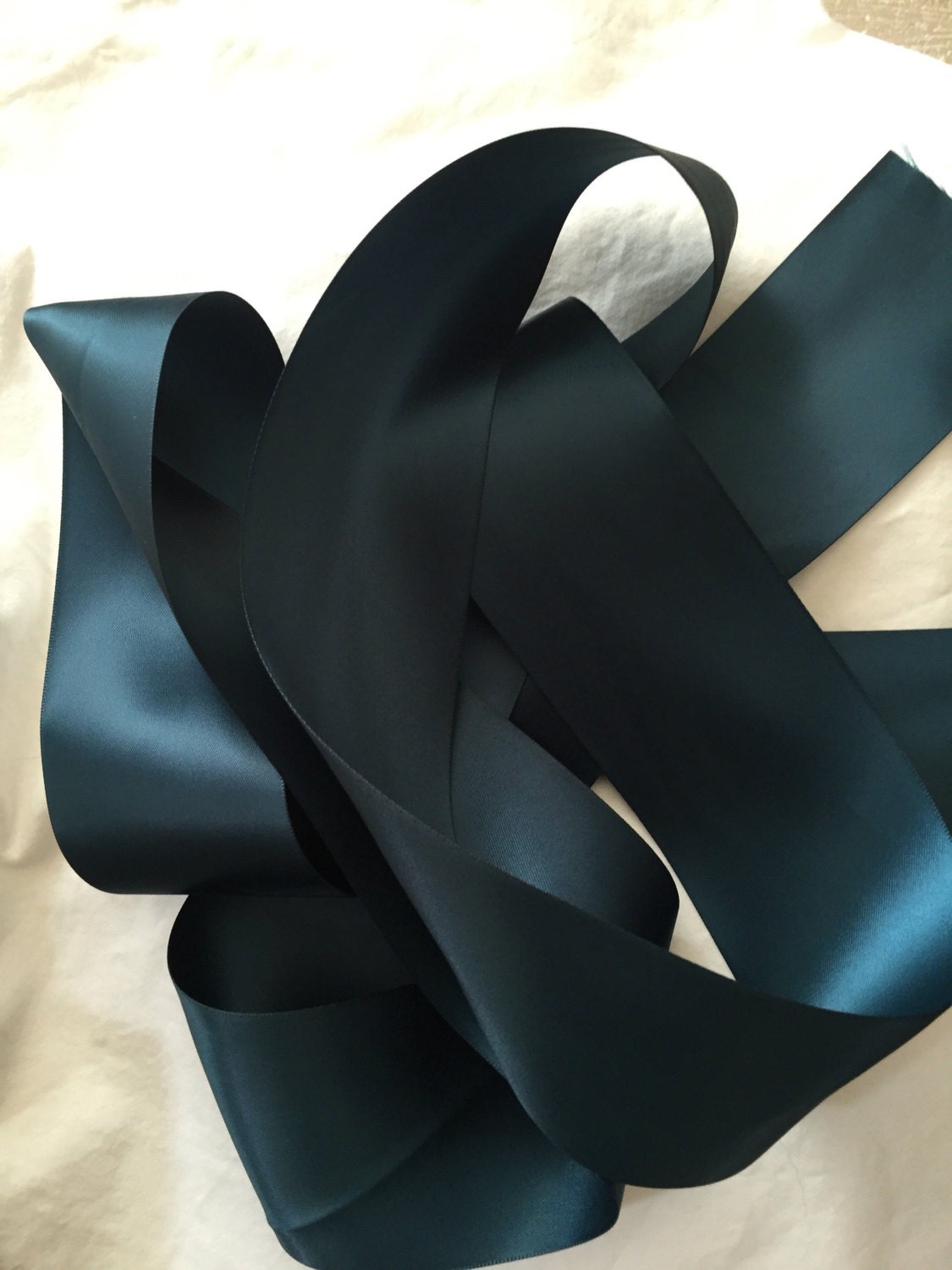 Teal Ribbon/Teal Satin Ribbon/Teal Blue Ribbon/Teal Blue