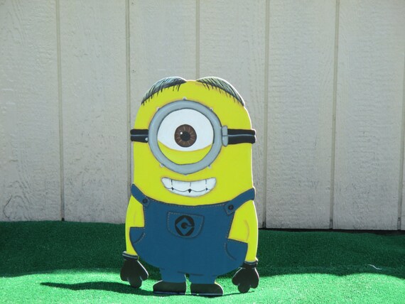 Minion Yard Sign by AnnsBrushstrokes on Etsy