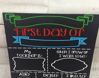 First day of school | Etsy