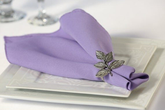 Lavender Napkin Polyester