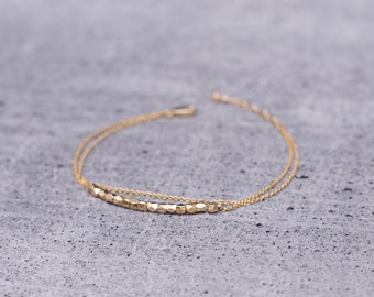 18k gold bracelet | Etsy