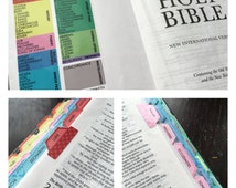 Popular items for bible tabs on Etsy