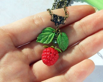 Raspberry charm | Etsy