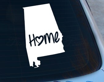 Alabama decal | Etsy