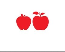 Popular items for apple stencil on Etsy