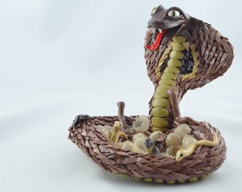 Snake sculpture | Etsy