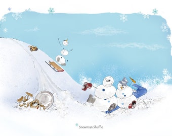 Winter poster | Etsy