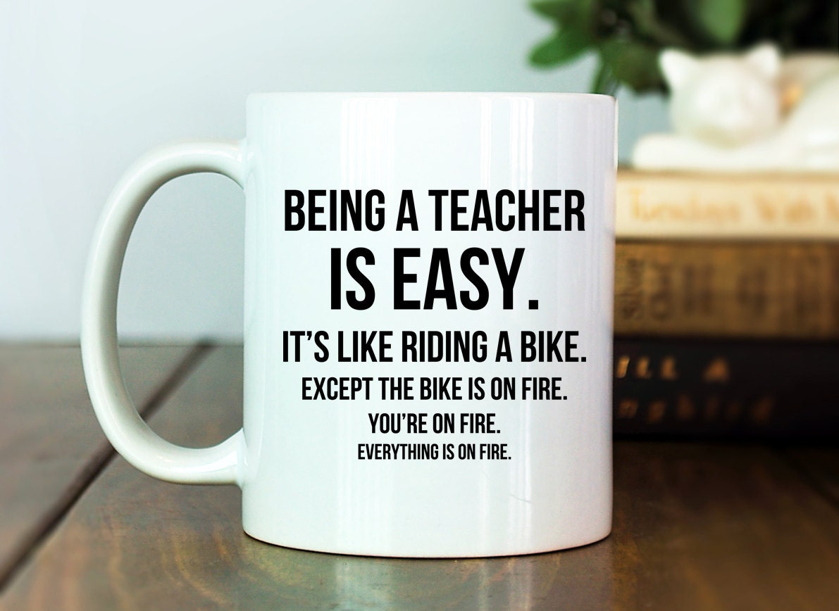 Teacher Mug Teacher Gift Idea Being A Teacher By TheHoldFastery teacher-mug-teacher-gift-idea-being-a-teacher-by-theholdfastery