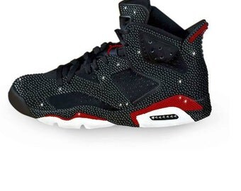 Rhinestone nikes | Etsy