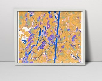 Handmade screen prints paintings landscapes & by komarovart