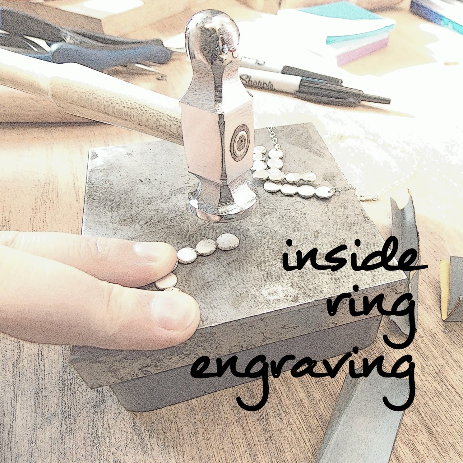 Inside Ring Engraving: ring engraving engraving by RitoOriginals